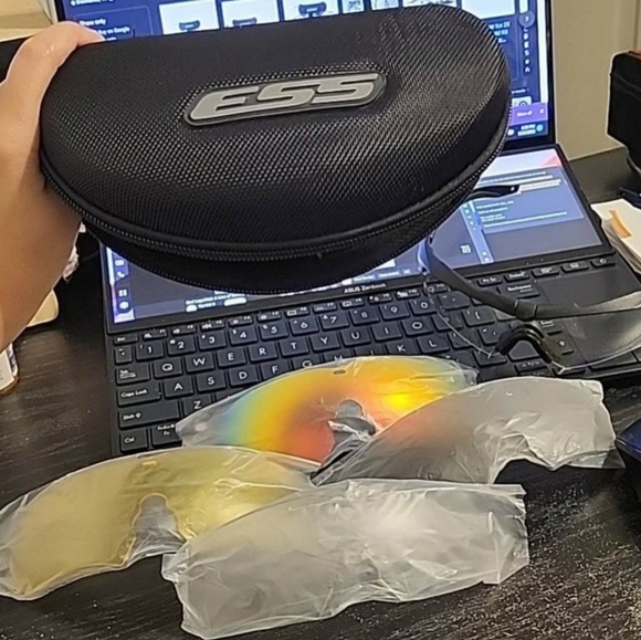 ESS | Accessories | Ess Eye Pro Glasses With 4 Replacement Lenses And ...